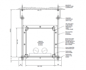 2 Hour Fire Rated Cable Encasement Technical Data