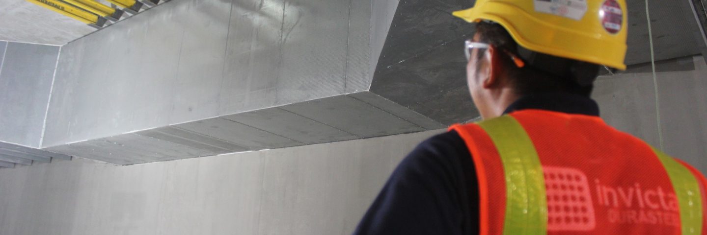 OTE Exhaust Duct For Doha Metro - Durasteel