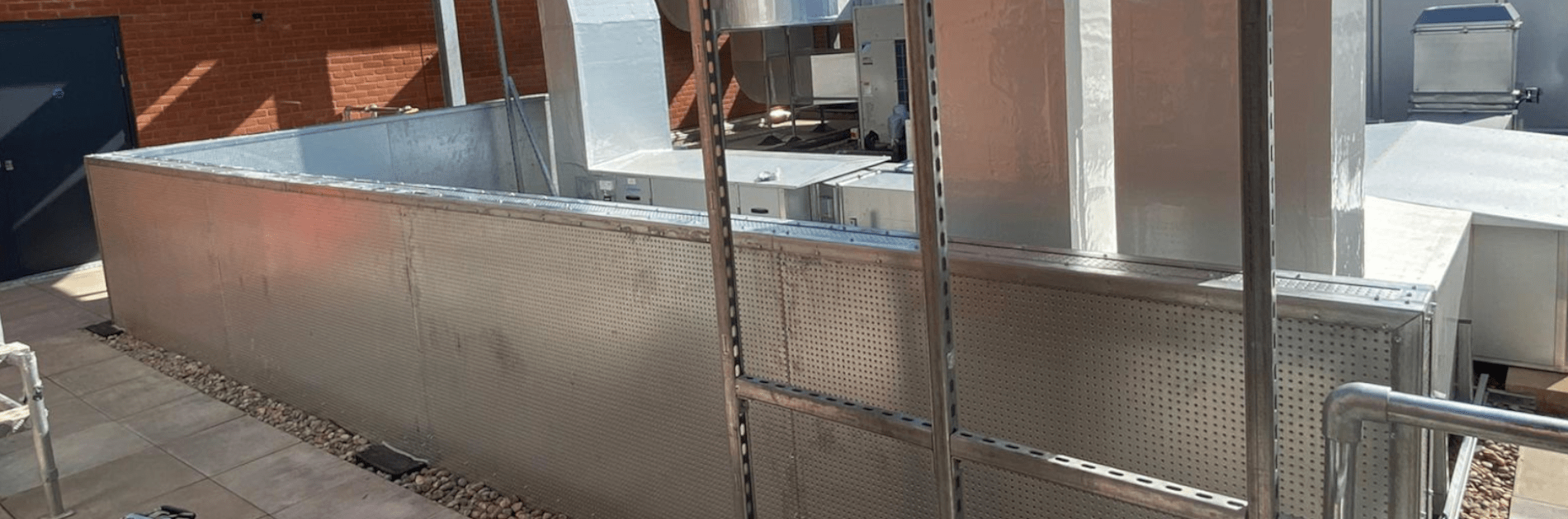 Military Fire Escape Barrier - Durasteel